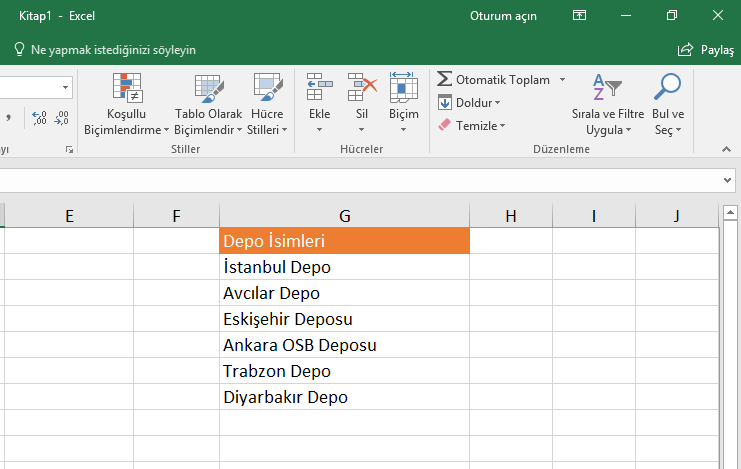 Excel’de Özel Sıralama Listeleri nasıl oluşturulur? | Excel Eğitmeni ...